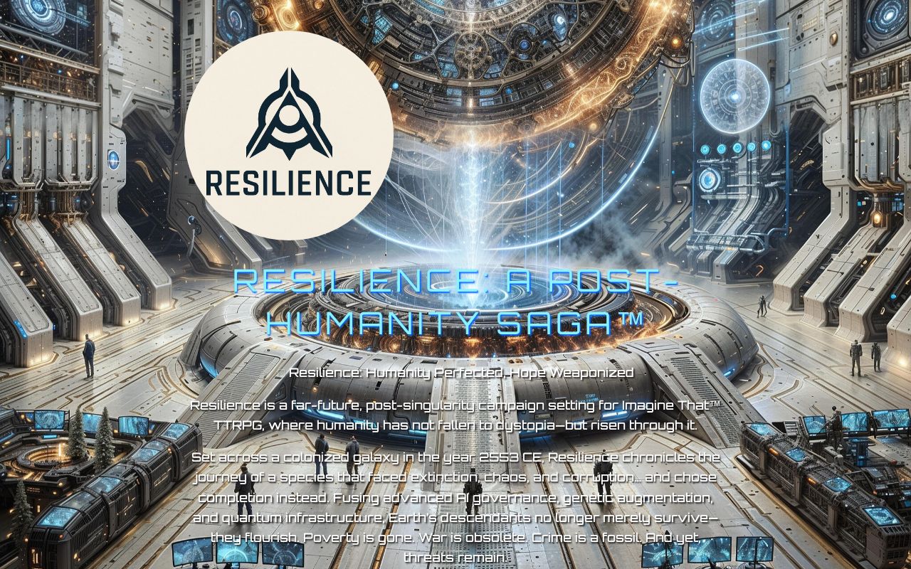 Resilience: A Post-humanity Saga™